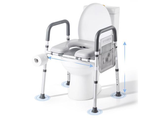 Click here for Raised Toilet Seat with Arms  400 lbs Load Capacit... prices