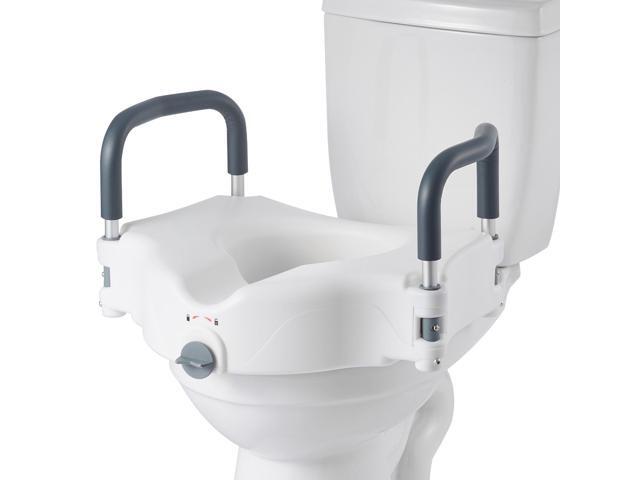 Click here for Raised Toilet Seat with Arms  300 lbs Load Capacit... prices