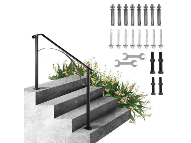Click here for Handrails for Outdoor Steps  Fit 3 or 4 Steps Outd... prices
