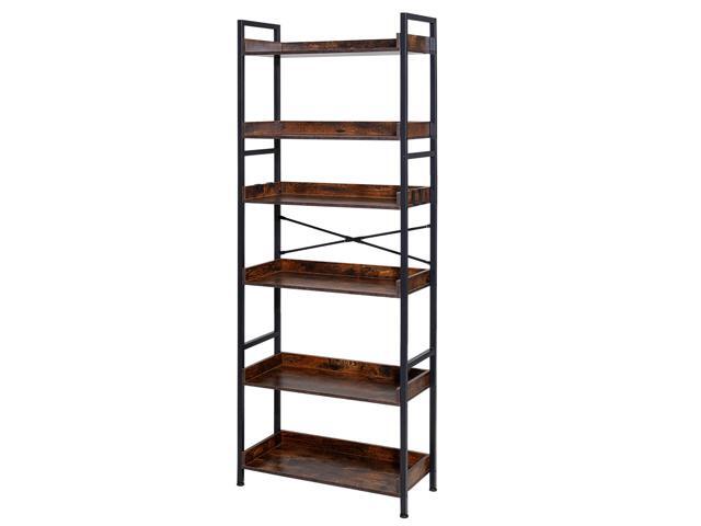 Click here for Industrial Bookshelf  6-Tier  Vintage Ladder Shelf... prices