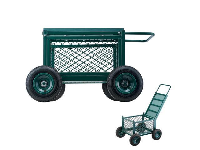 Click here for Rolling Garden Cart with Seat  Metal Rolling Garde... prices