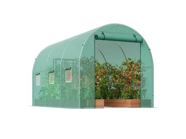 Click here for Walk-in Tunnel Greenhouse  9.6x6.4x6.2 ft Hoop Hou... prices