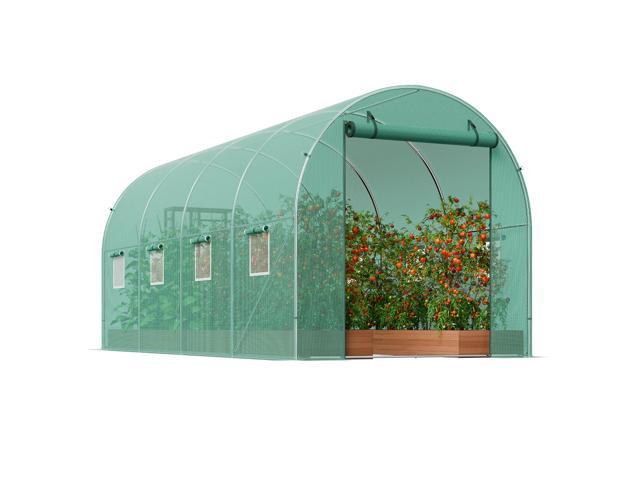 Click here for Walk-in Tunnel Greenhouse  14.6x6.4x6.3 ft Hoop Ho... prices