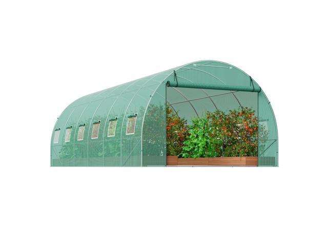 Click here for Walk-in Tunnel Greenhouse  19.4x9.7x6.5 ft Hoop Ho... prices