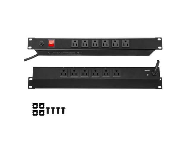 Click here for 1U PDU  12 Outlets  Rack Mount Power Strip Fits St... prices