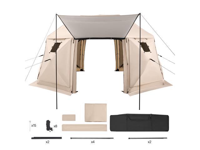 Click here for Pop up Gazebo Screen Tent  15 x 15 ft  13-Sided Sp... prices