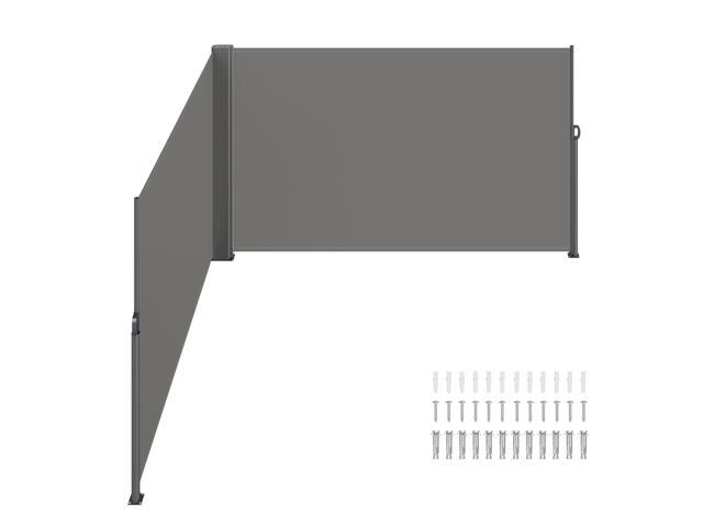 Click here for Retractable Side Awning  71x 236 Aluminum Outdoor... prices