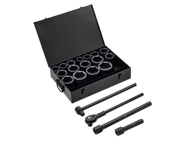 Click here for 1 in Drive Impact Socket Set  21 Piece  6 Point Sh... prices