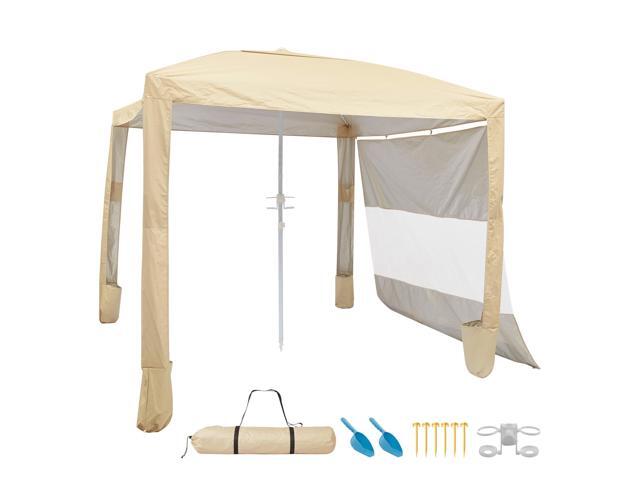 Click here for Beach Cabana  8 x 8 ft Beach Canopy with Side Wall... prices