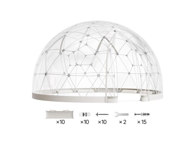 Click here for Garden Dome Tent  15 x 9.5 ft Outdoor Clear Bubble... prices
