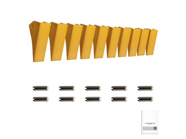 Click here for Excavator Bucket Teeth with Pins  10 Pack 5.79 in... prices