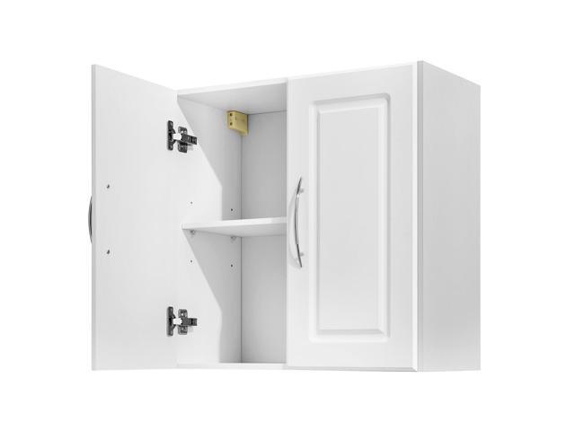 Click here for Laundry Room Wall Cabinet  2-Tier Wall Mounted Han... prices