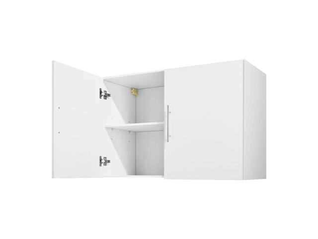 Click here for Laundry Room Wall Cabinet  2-Tier Wall Mounted Han... prices