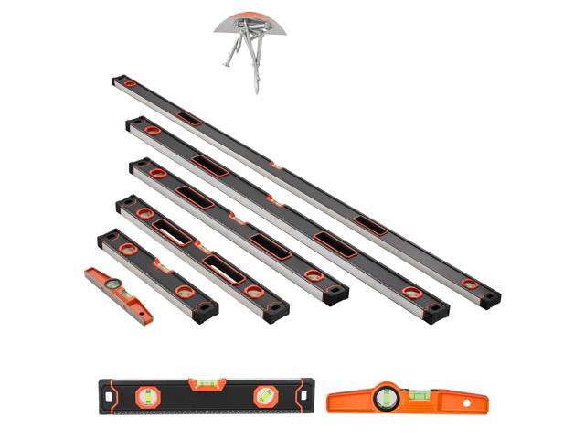 Click here for VEVOR 6-Piece Torpedo Level  78/48/32/24/16/10 Inc... prices