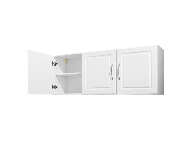 Click here for Laundry Room Wall Cabinet  2-Tier Wall Mounted Han... prices