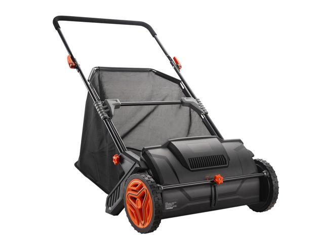 Click here for Push Lawn Sweeper  21inch Leaf & Grass Collector... prices