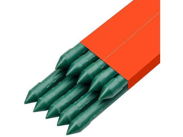 Click here for Garden Stakes  10 Pack  93.7 inch  Plastic Coated... prices