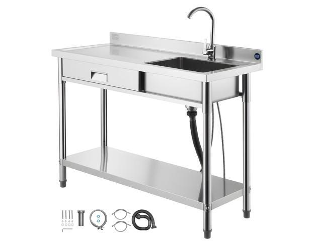 Click here for Stainless Steel Utility Sink  Rolling Single Bowl... prices