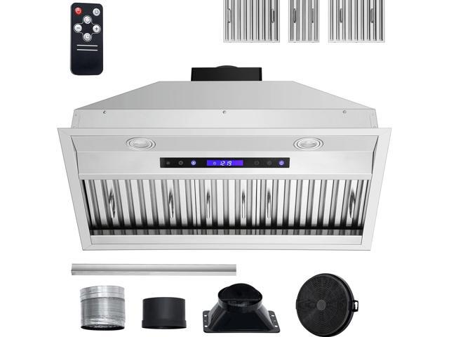 Click here for Insert Range Hood  900CFM 4-Speed  30 Inch Stainle... prices