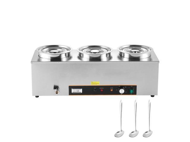 Click here for Electric Soup Warmer  Three 6.34QT Stainless Steel... prices