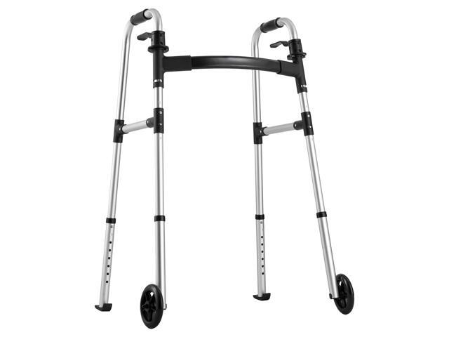 Click here for Folding Walker  2-Button Foldable Walker with 5 Wh... prices