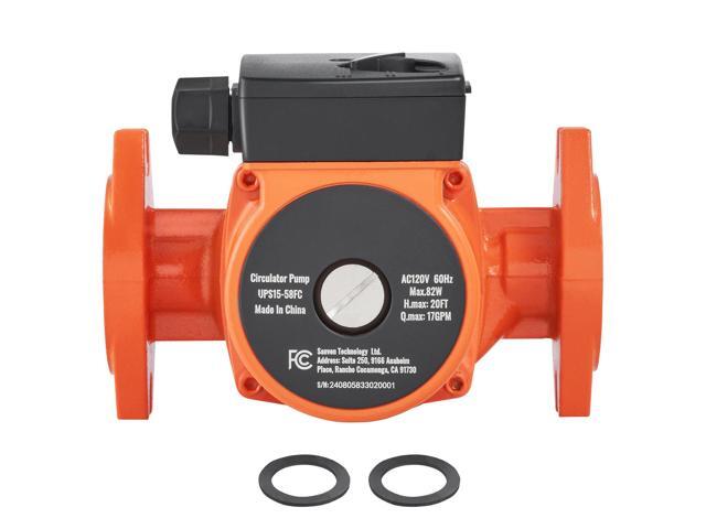 Click here for VEVOR UPS15-58FC Hot Water Circulation Pump 110V 8... prices