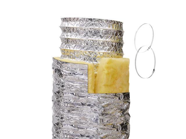 Click here for Dryer Vent Hose  6 Insulated Flexible Duct 25FT Lo... prices