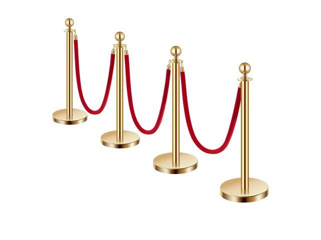 Click here for Stanchions and Velvet Ropes 4Pcs  Hollow Base with... prices