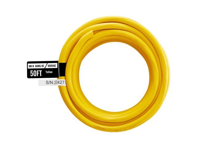 Click here for NM-B Wire 6AWG/3C Copper Core Cable 50 ft Electric... prices