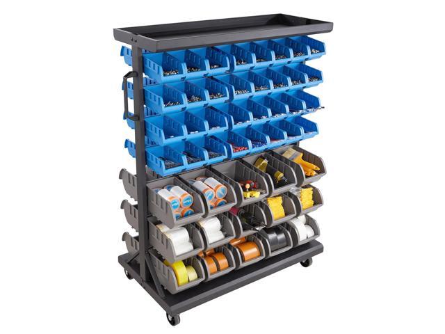 Click here for 7-Tier Double-Sided Rolling Bin Storage Rack  94 P... prices