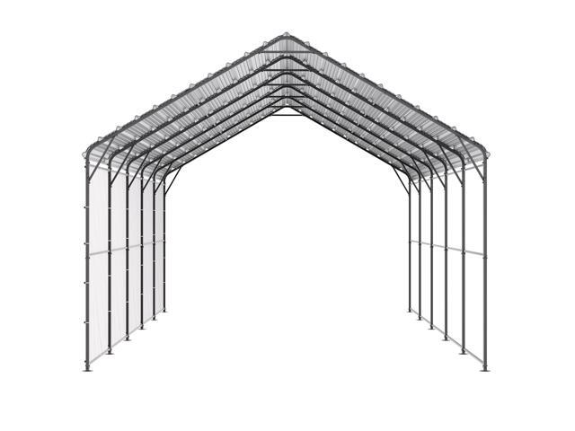 Click here for Heavy Duty Metal Carport  13 x 26 Outdoor Carport... prices