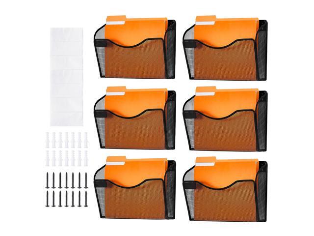 Click here for File Wall Rack  Six-Piece 1 Pocket Mesh Wall File... prices