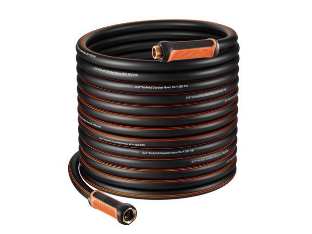 Click here for Garden Hose  100 ft 5/8 Heavy Duty 4-Layer Rubber... prices