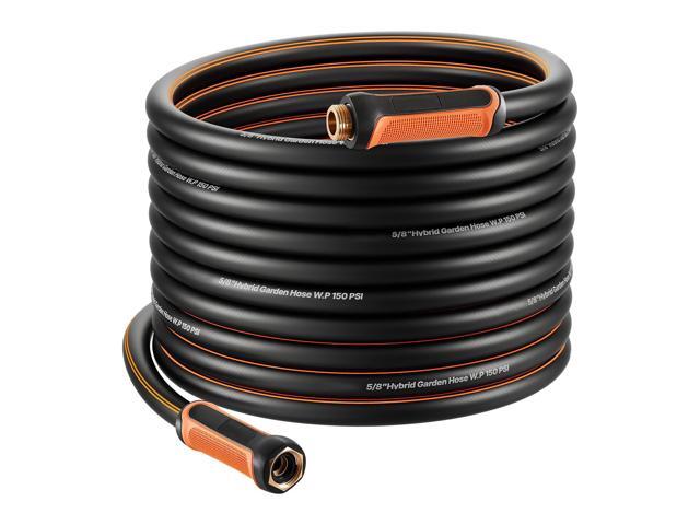 Click here for Garden Hose  75 ft 5/8 Heavy Duty 4-Layer Rubber W... prices