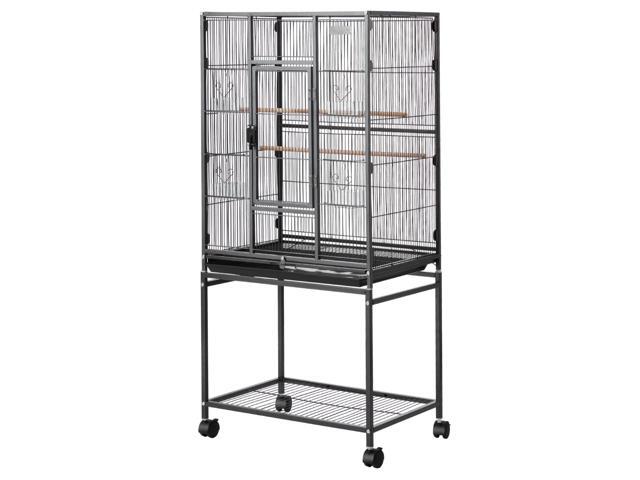 Click here for Bird Cage  24.6 x 16.7 x 53.9 inch  Flat Top  Wrou... prices