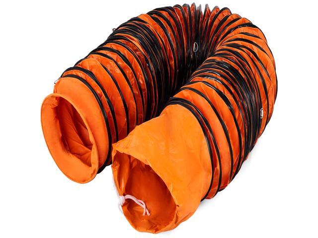 Click here for 7.6 M/25 FT PVC Flexible Duct Hosing for 203 MM/8... prices