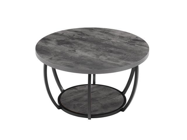 Click here for Coffee Table  Modern Round Coffee Table  2 Tiers W... prices