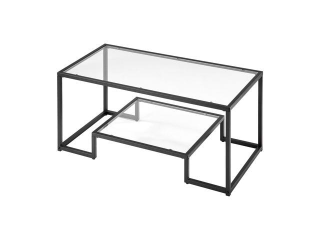 Click here for Coffee Table  Modern Tempered Glass Coffee Table... prices