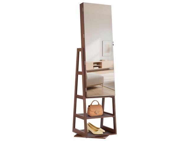 Click here for 360° Swivel Jewelry Cabinet  61-inch Tall  Full-Le... prices