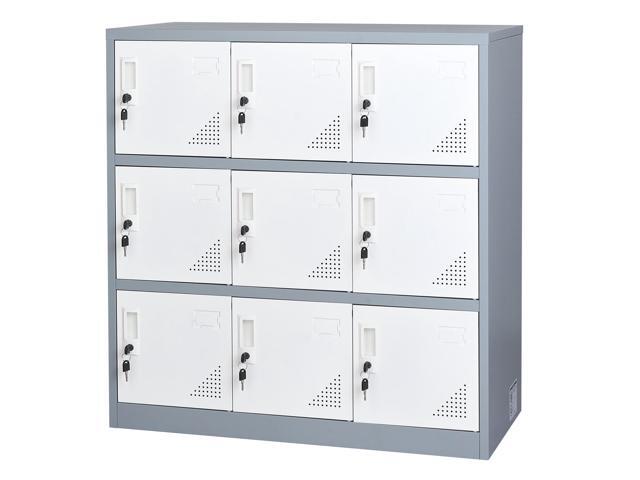 Click here for 9 Doors Metal Locker  Lockable Steel Storage Cabin... prices