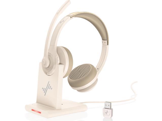 Click here for Wireless Headset with AI Noise Cancelling Micropho... prices