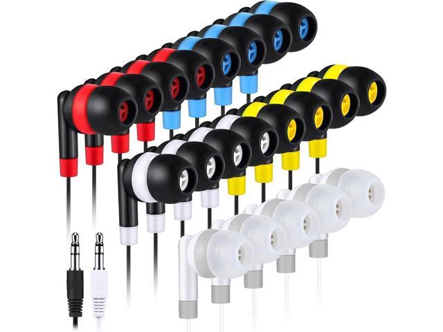 Click here for Kanayu 100 Pack Wired Earbuds Bulk for Classroom E... prices