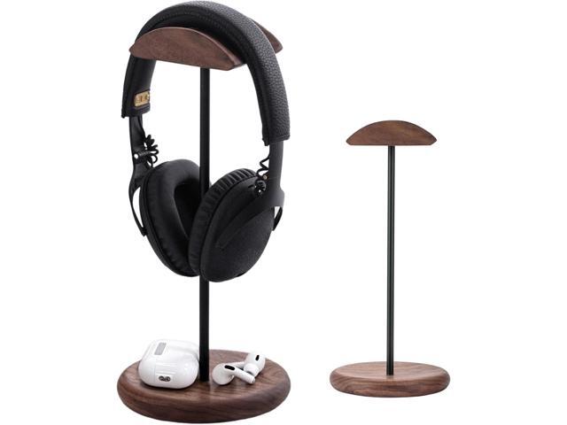 Click here for muso wood Walnut Wood & Aluminum Headset Stand  De... prices