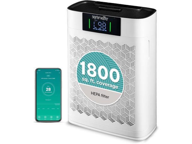 Click here for SereneLife HEPA Air Purifier for Home Smart WiFi &... prices