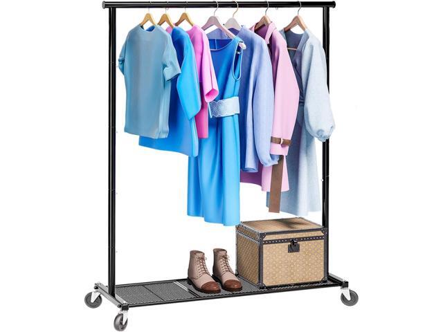 Click here for Clothing Clothes Rack on Wheels  Heavy Duty Portab... prices