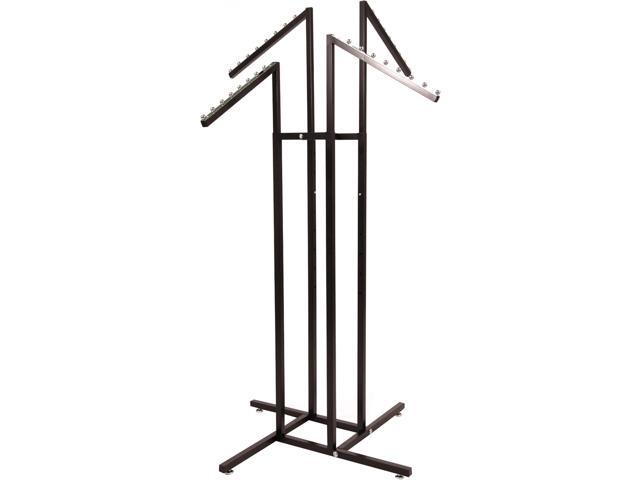 Click here for SSWBasics Black 4 Way Adjustable Clothing Rack wit... prices