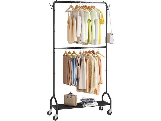 Click here for Clothes Rack Double Hanging Clothes Rack Clothing... prices