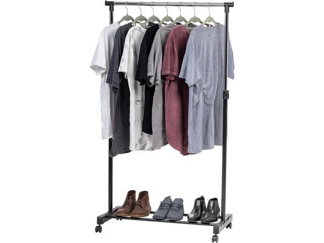 Click here for IRIS USA Clothes Rack  Portable Single-Rod Height... prices