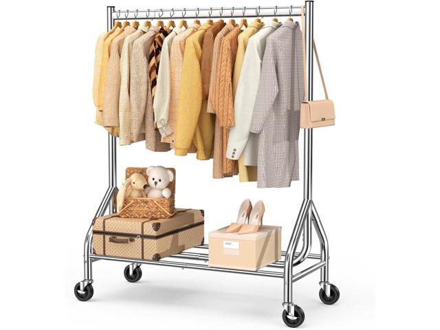 Click here for EAGMAK Heavy Duty Clothes Rack Load 420 LBS  Rolli... prices