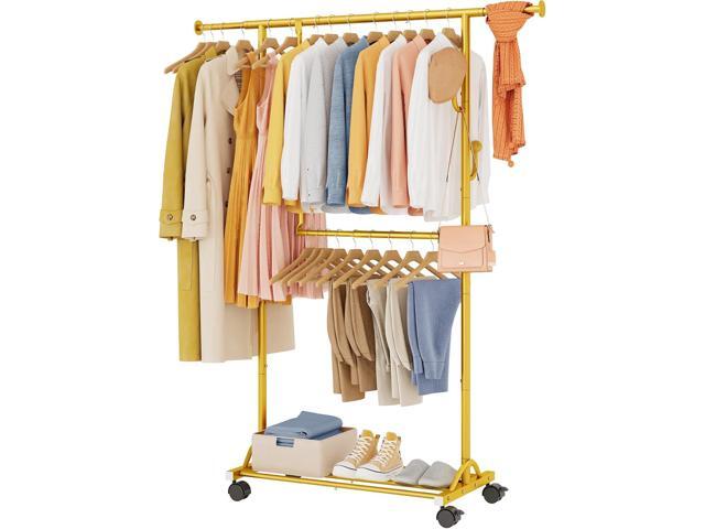 Click here for FAVOOSTY Clothes Rack for Hanging Clothes  Rolling... prices